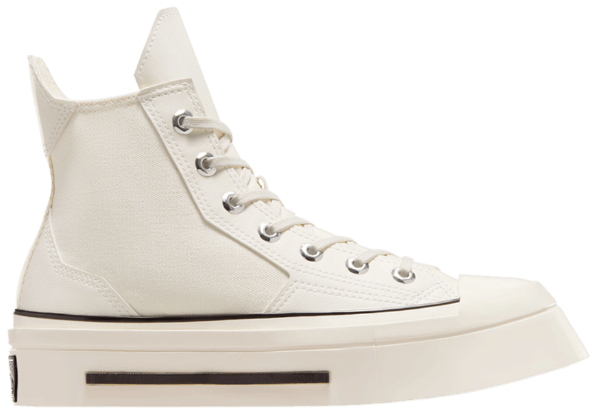Buy Converse Wmns Chuck 70 De Luxe Squared High 'Egret' - A06436C | GOAT