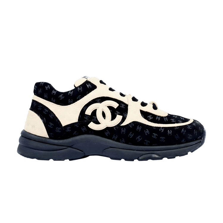 Buy Chanel Sneaker 'Printed CC - Black Beige' - G39232 X56689 K4720 | GOAT