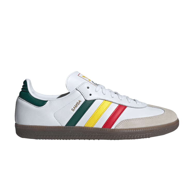 Buy Adidas Samba OG 'Rasta - White' - IH3118 | GOAT