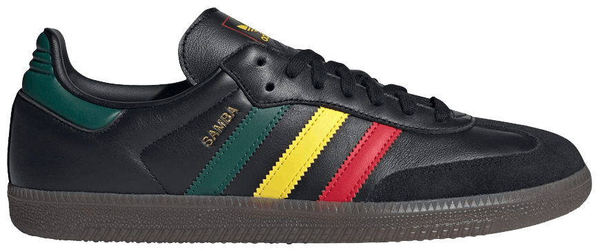 Buy Adidas Samba OG 'Rasta - Black' - IH3119 | GOAT