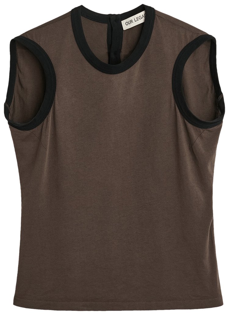 Buy Our Legacy Bro Tank 'Brown' - M4236BP | GOAT