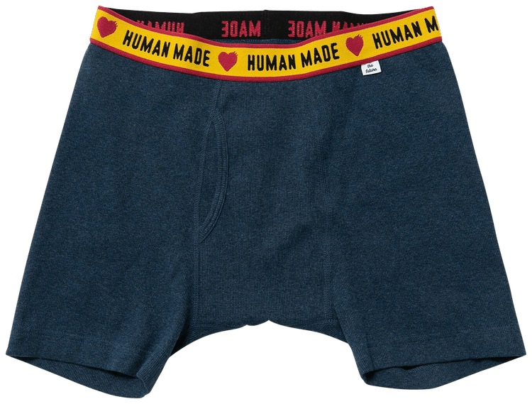 Buy Human Made Boxer Brief 'Navy' - HM27GD061 NAVY | GOAT