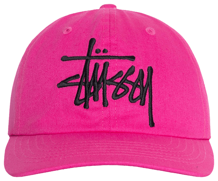 Buy Stussy Low Profile Big Basic Snapback 'Pink' - 1311144 PINK | GOAT