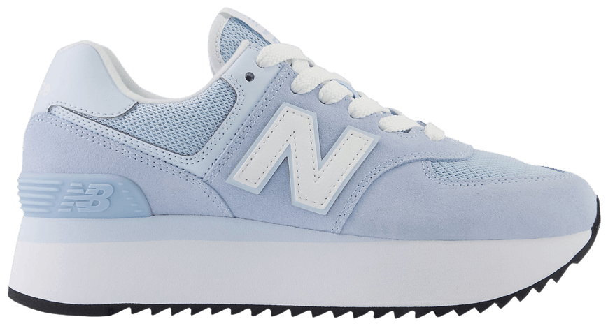 Buy New Balance Wmns 574+ 'Light Chrome Blue' - WL574ZSW | GOAT