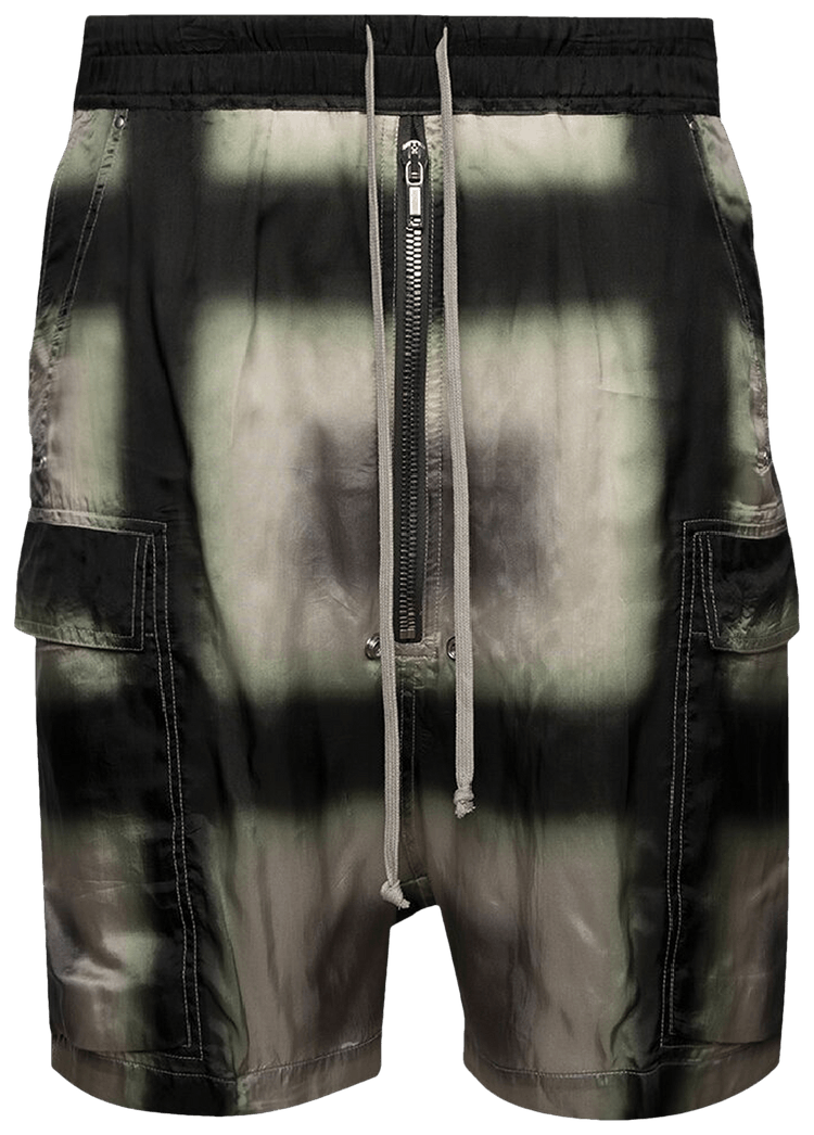 Buy Rick Owens Ripstop Cargo Bela Short 'Moss Plaid' - RR01C4300 CR ...