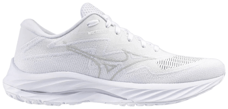 Buy Mizuno Wmns Wave Rider 27 SSW 'White Ultimate Grey' - J1GD237573 | GOAT