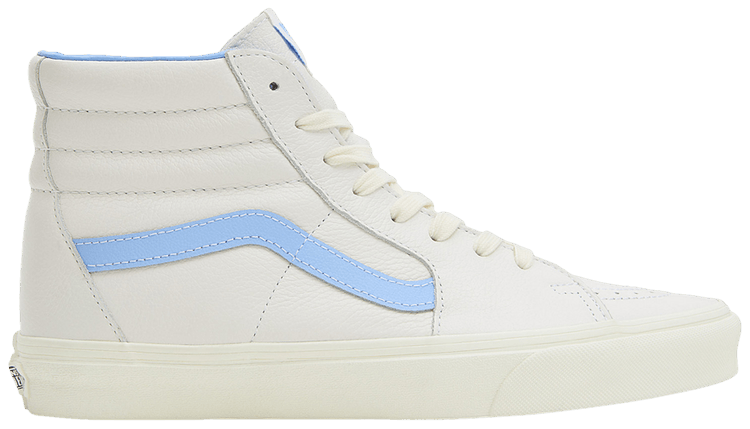 Buy Sk8-Hi Vintage Leather 'Blanc de Blanc Blue' - VN000BW7BDU | GOAT