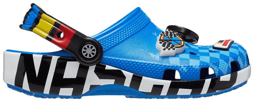 Buy Crocs Nascar x Classic Clog Kids 'Bright Cobalt' - 209462 4JL | GOAT