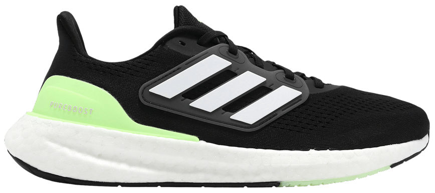 Buy PureBoost 23 Wide 'Black Green Spark' - IF9657 | GOAT