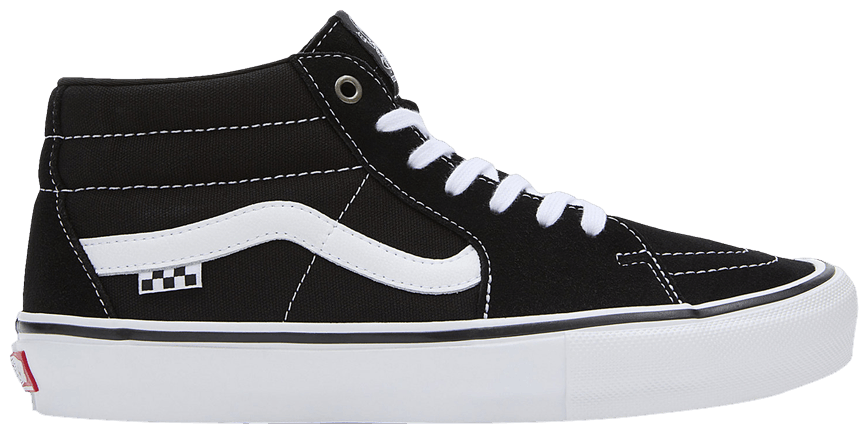 Buy Vans Skate Grosso Mid 'Black White' - VN0A5FCGMCG | GOAT