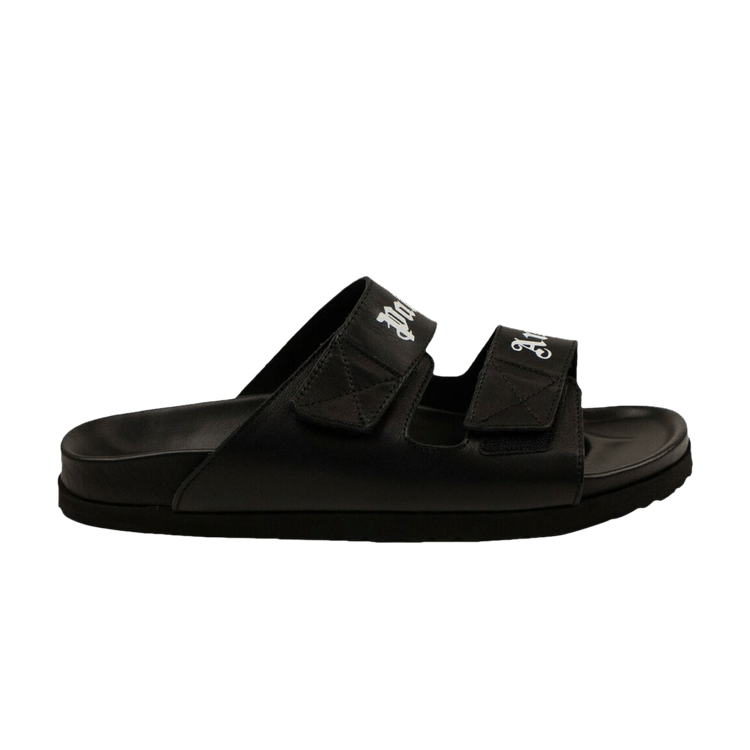 Buy Clarks x Palm Angels Logo Sandals 'Black' - PLM LOGO SANDALS BLK | GOAT