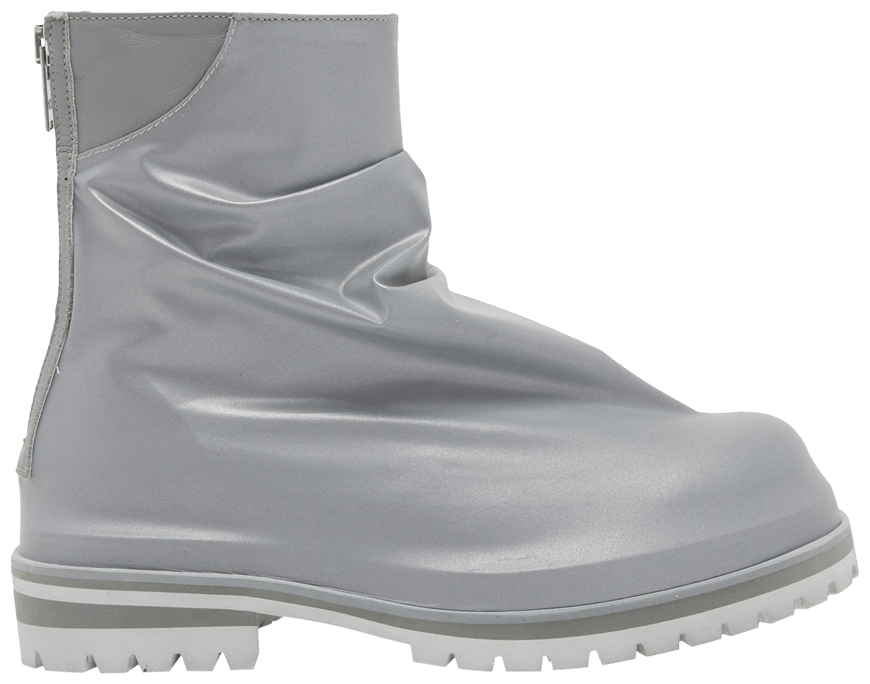 Buy 424 Pleated Marathon Boot 'Silver' - 34424Q08 236044 92 | GOAT