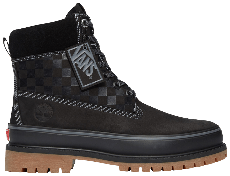 Buy Vans x Timberland 6 Inch Premium Boot 'Black Checkerboard ...