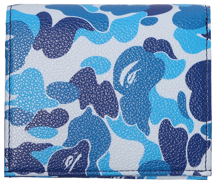 Buy BAPE ABC Camo Mini Wallet 'Blue' - 1K30 190 011 BLUE | GOAT CA