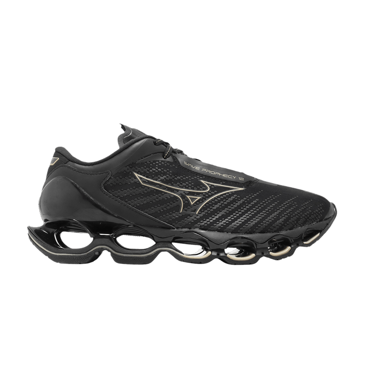 Buy Mizuno Wave Prophecy 12 'Black Gold' - J1GC238333 | GOAT