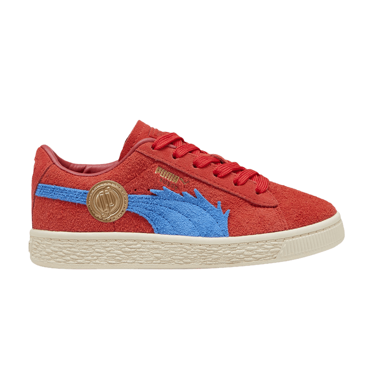 Buy One Piece x Puma Suede Little Kid 'Luffy' - 396649 01 | GOAT