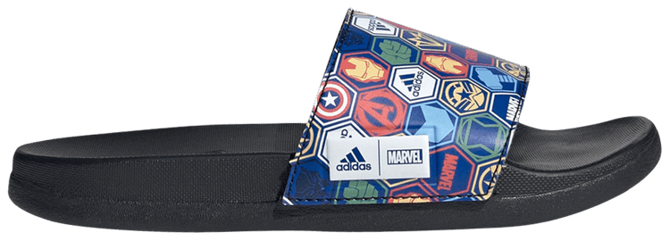 Buy Marvel x Adilette Comfort Slide J 'Avengers Badges' - ID5238 | GOAT