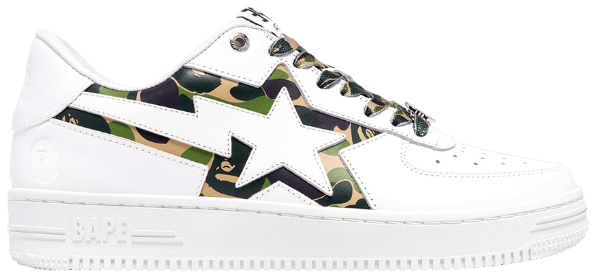 Buy Bapesta Icon 'ABC Camo - Green' - 1K30191307 GRN | GOAT