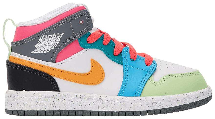 Buy Air Jordan 1 Mid SE PS 'Multi-Color' - FN1188 100 | GOAT
