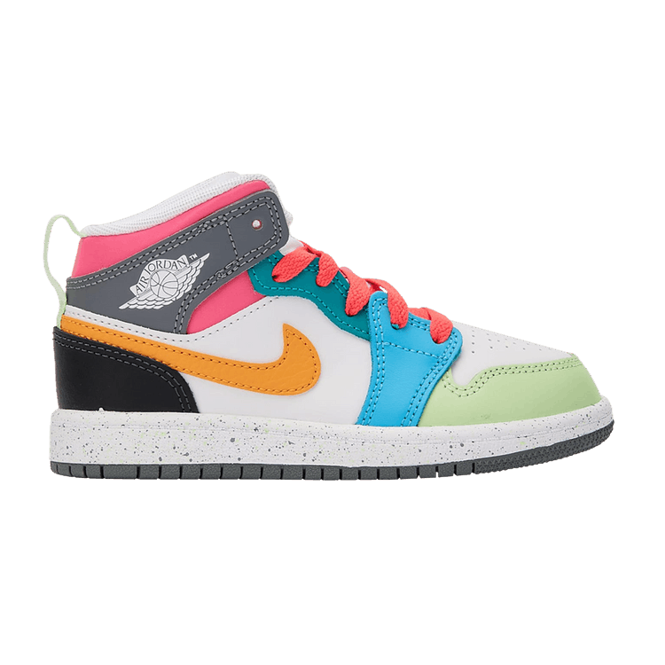 Buy Air Jordan 1 Mid SE PS 'Multi-Color' - FN1188 100 | GOAT
