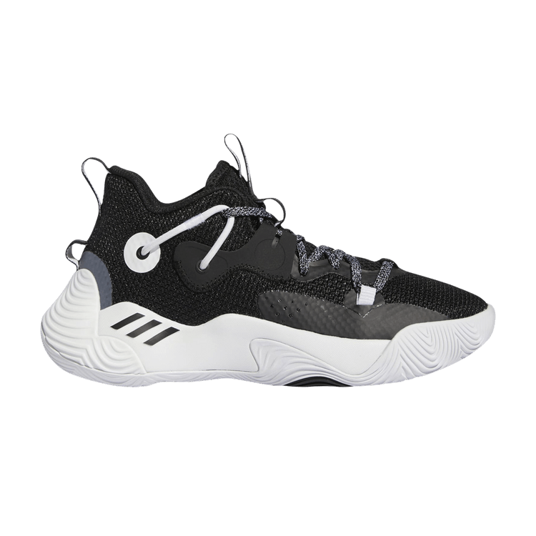 Buy Adidas Harden Stepback 3 J 'Black White' - GY8640 | GOAT
