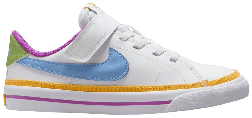 Buy Nike Court Legacy Lift PS 'White Multi-Color' - DA5381 123 | GOAT