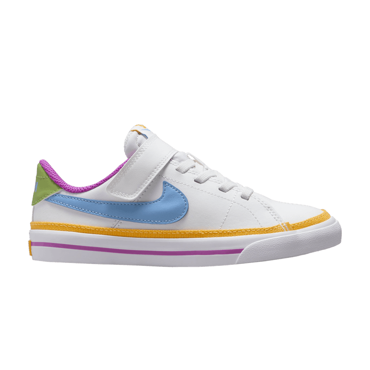 Buy Nike Court Legacy Lift PS 'White Multi-Color' - DA5381 123 | GOAT