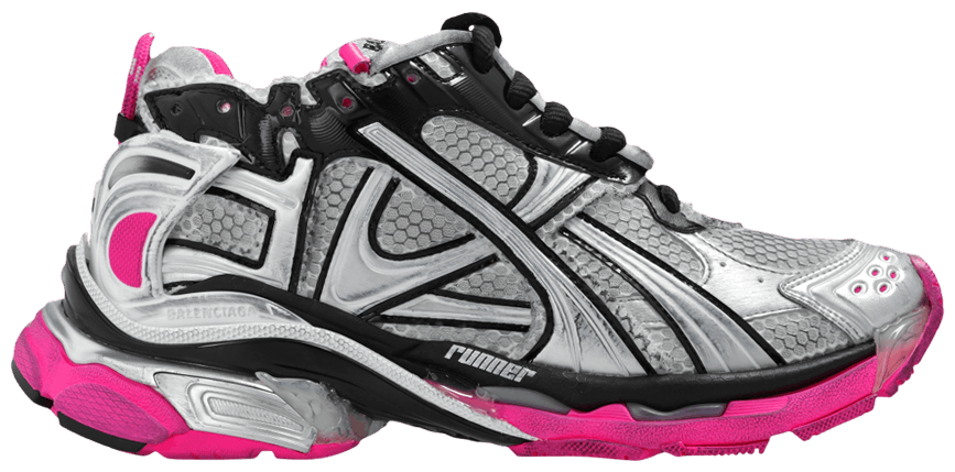 Buy Balenciaga Wmns Runner Sneaker 'Worn-Out - Silver Pink' - 772767 ...