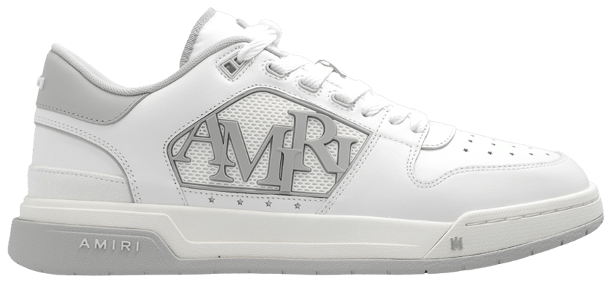 Buy Amiri Classic Low 'Logo - White Grey' - AMFOSR1005 139 | GOAT