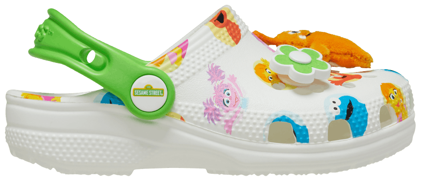 Buy Sesame Street x Crocs Classic Clog Toddler 'Be Seen' - 210071 100 ...