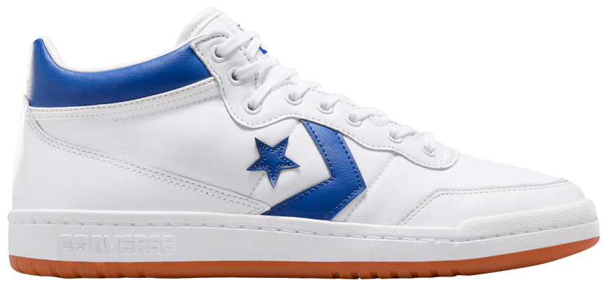 Buy Converse Fastbreak Pro Leather Mid 'White Blue Gum' - A09867C | GOAT