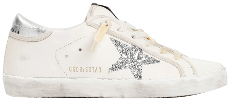 Buy Golden Goose Wmns Superstar 'White Silver Glitter' - GWF00101 ...
