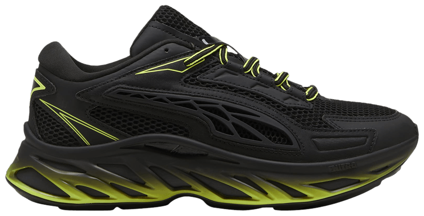 Buy Puma Exotek Nitro 'Black Electric Lime' - 395340 01 | GOAT