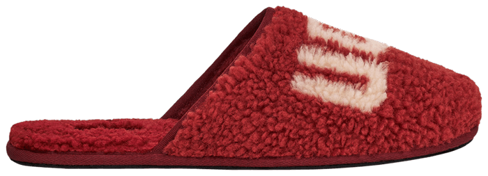 Buy UGG Scuff Slipper 'Curly Graphic - Red Wine' - 1134851 RWN | GOAT