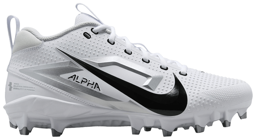 Buy Nike Alpha Menace 4 Varsity 'White Metallic Silver' - FN0027 100 | GOAT