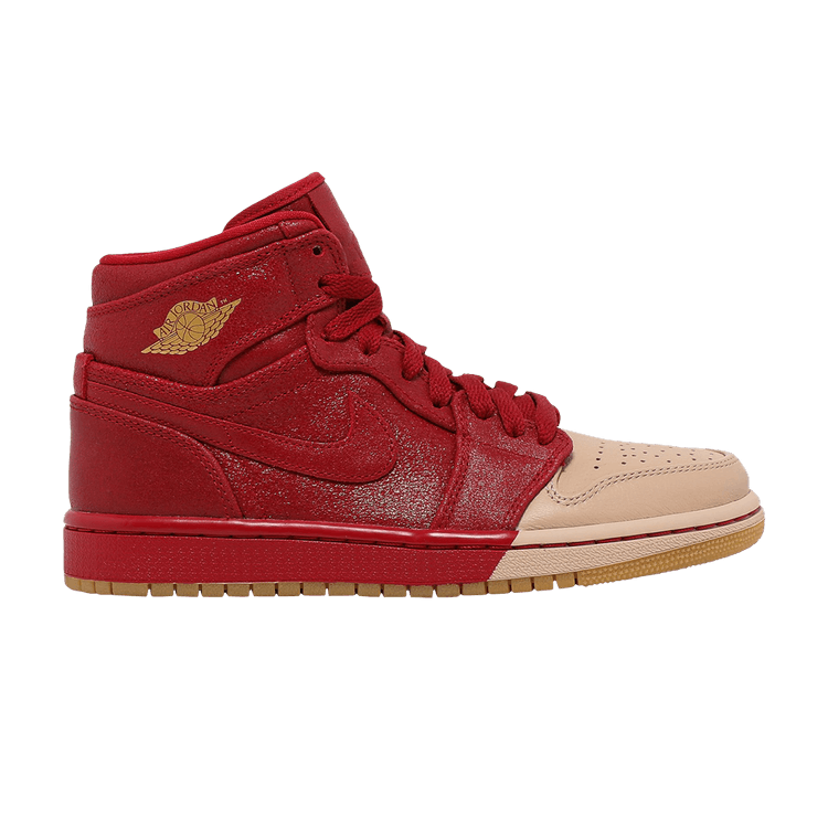 Buy Wmns Air Jordan 1 Retro High Premium 'Dipped Toe - Red' Sample ...