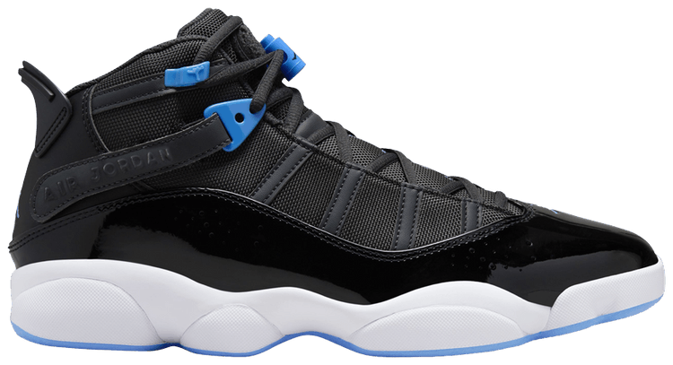 Buy Jordan 6 Rings 'Black University Blue' - 322992 041 | GOAT