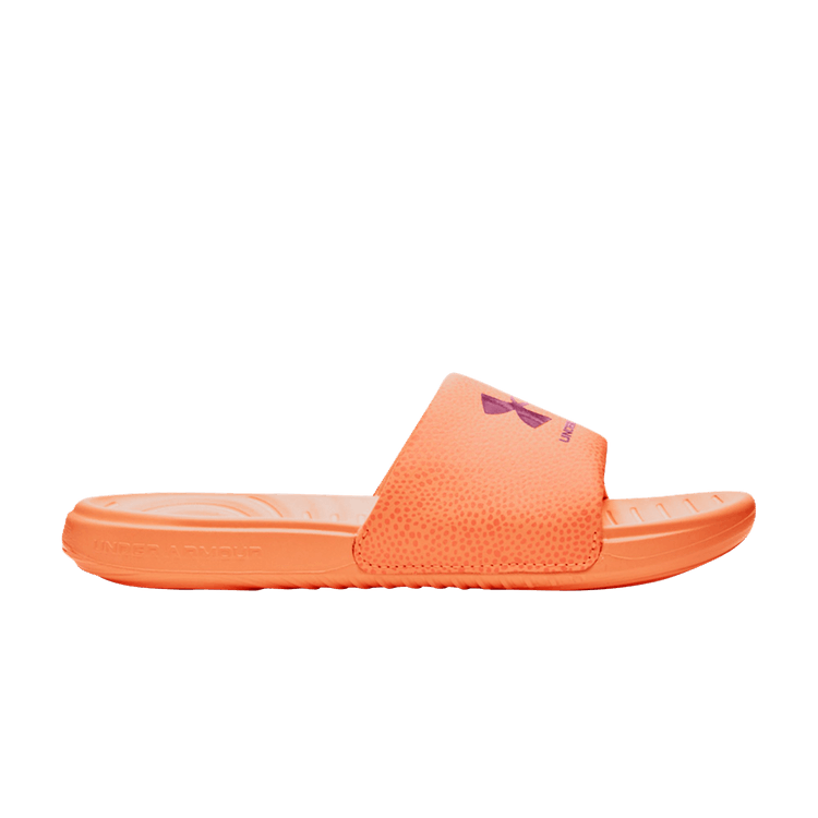 Buy Under Armour Ansa Graphic Slide GS 'Orange Tropic' - 3024439 800 | GOAT