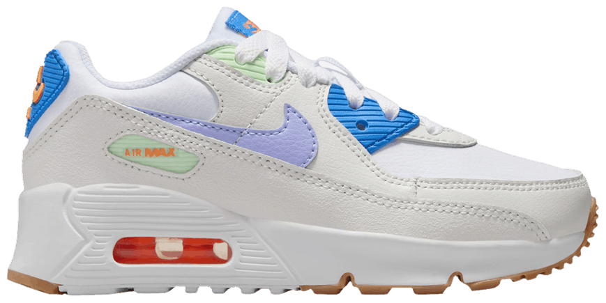 Buy Air Max 90 Leather PS 'White Purple Pulse' - CD6867 128 | GOAT