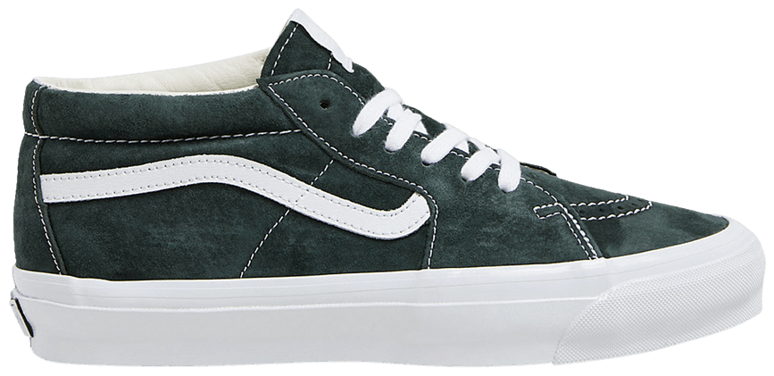 Buy Vans Sk8-Mid Reissue 83 LX 'Pig Suede - Scarab' - VN000CQQPRM | GOAT