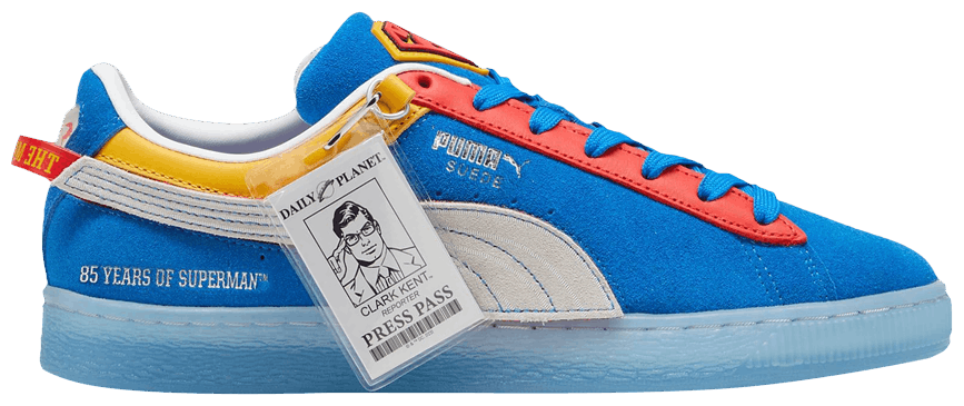 Buy DC Comics x Puma Suede 'Superman - 85th Anniversary' - 396210 01 | GOAT