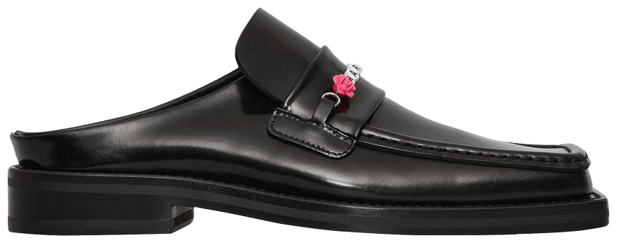 Buy Martine Rose Beaded Square Toe Mule 'Black' - MRSS24 1053 BLAHSH | GOAT