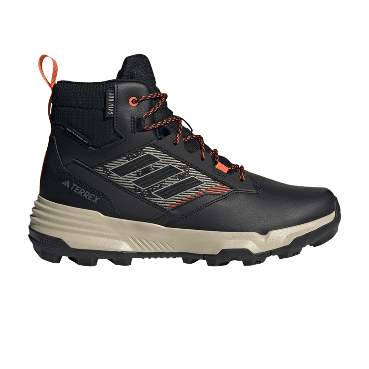 Buy Adidas Terrex Unity Leather Mid Rain.RDY 'Black Semi Impact Orange ...