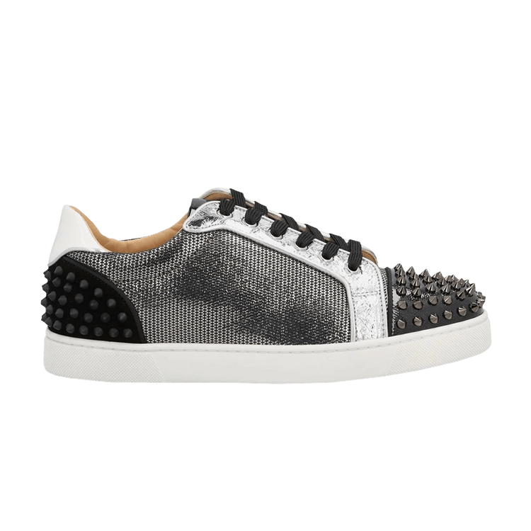Buy Christian Louboutin Seavaste 2 Orlato Flat 'Silver Black' - 3220748 ...