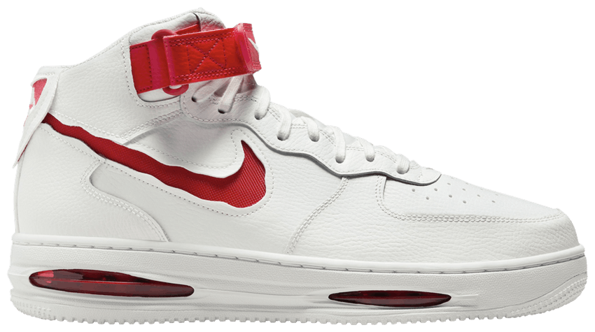 Buy Air Force 1 Mid Evo 'Summit White University Red' - FB1374 102 | GOAT