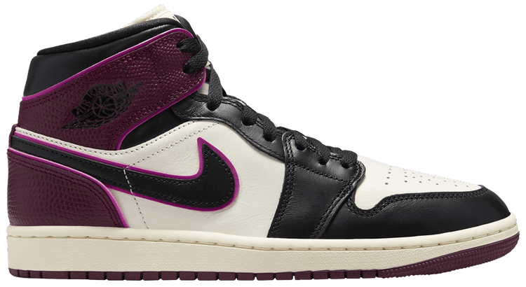 Buy Wmns Air Jordan 1 Mid SE 'Bordeaux' - FQ7818 101 | GOAT