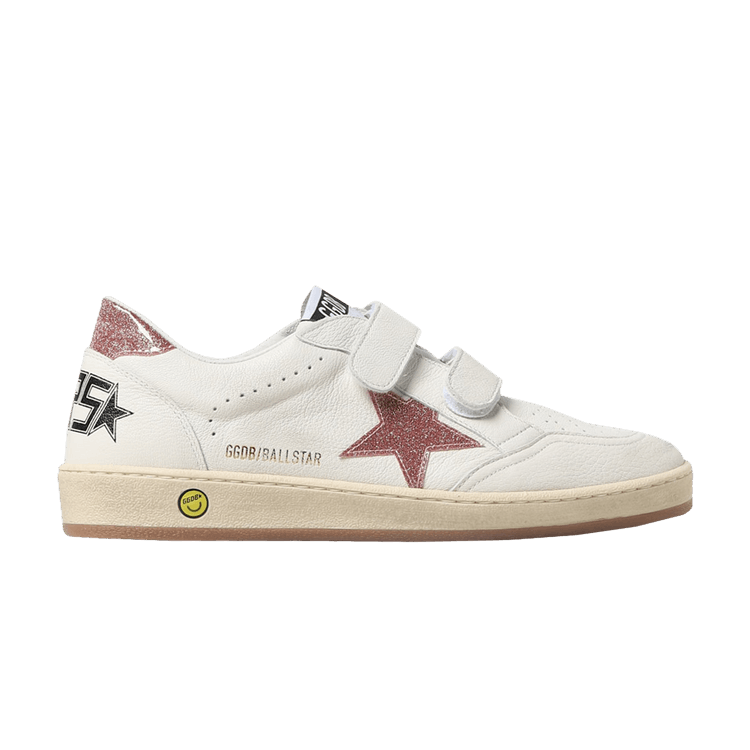 Buy Golden Goose Ball Star Strap Kids 'White Peach' - GTF00501 F005327 ...