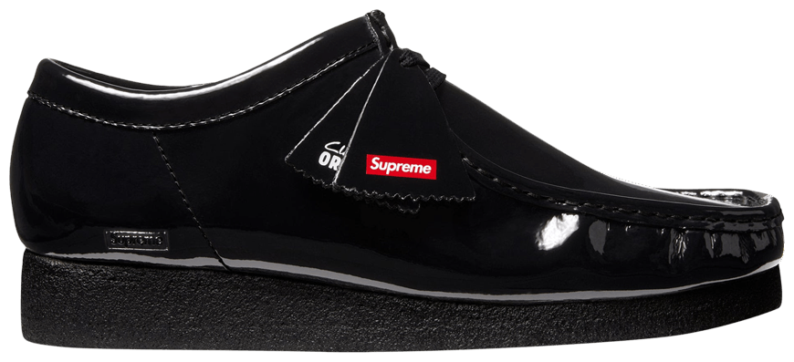 Buy Clarks Supreme x Wallabee 'Patent Leather Pack - Black' - 26176856 ...