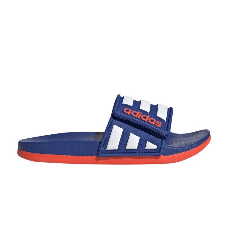 Buy Adidas Adilette Comfort Adjustable Slide J 'Team Royal Solar Red ...