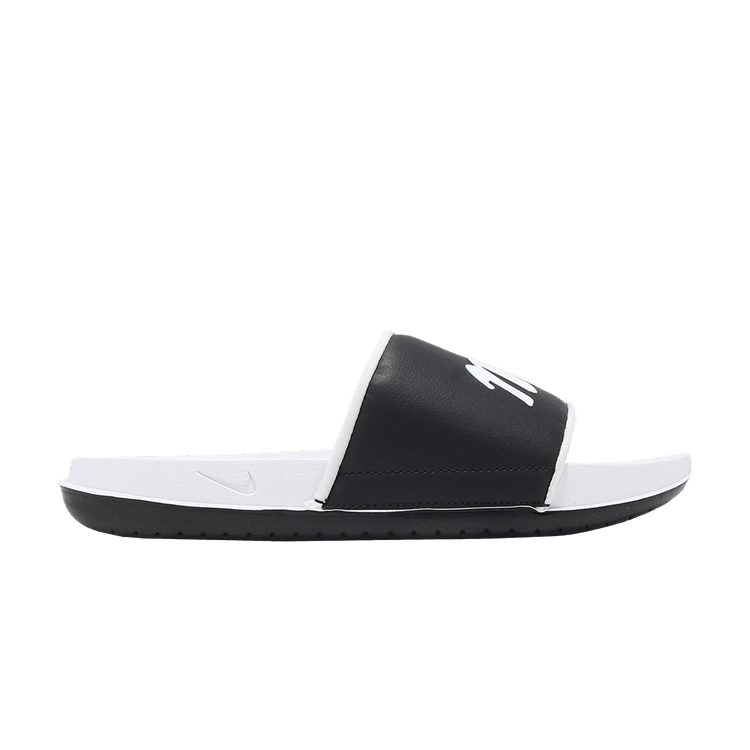 Buy Nike Wmns Offcourt Slide 'White Black Mismatched' - FQ7646 100 | GOAT